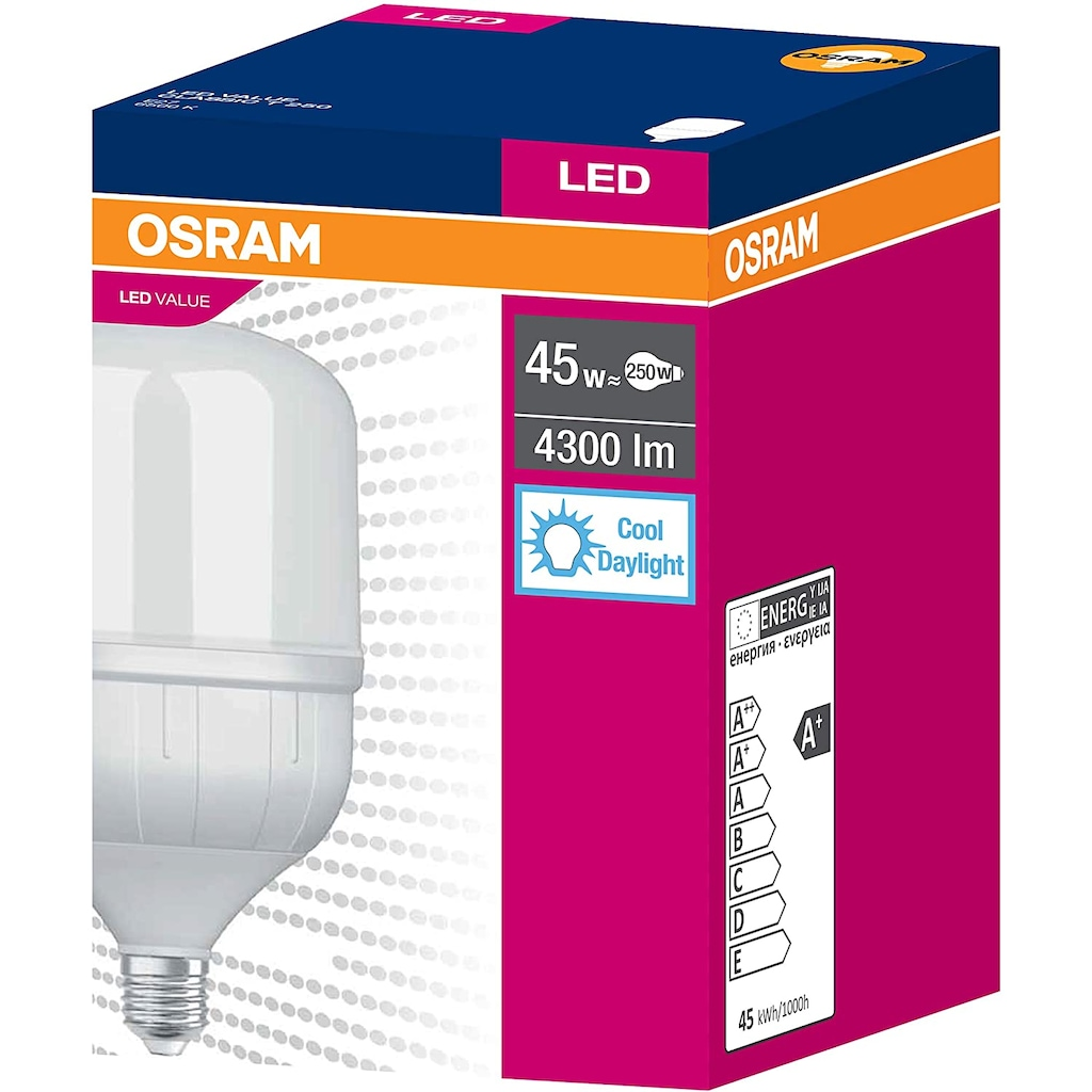 Osram Led Value Jumbo Torch Ampul 45 W 4300 Lm Beyaz Işık - 59.32 TL + KDV
