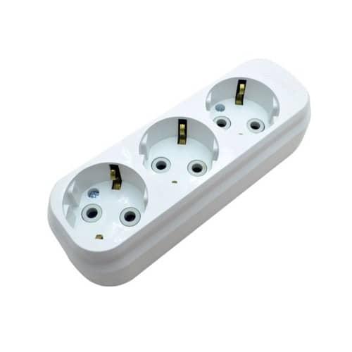 Makel 3 lu Grup Topraklı Priz Kablosuz Klemensli - 87.50 TL + KDV