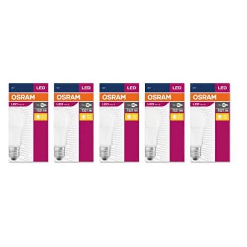 Osram Led Ampul 1521 Lümen 13W E-27 2700K Sarı Işık 5 Adet - 325.00 TL ...