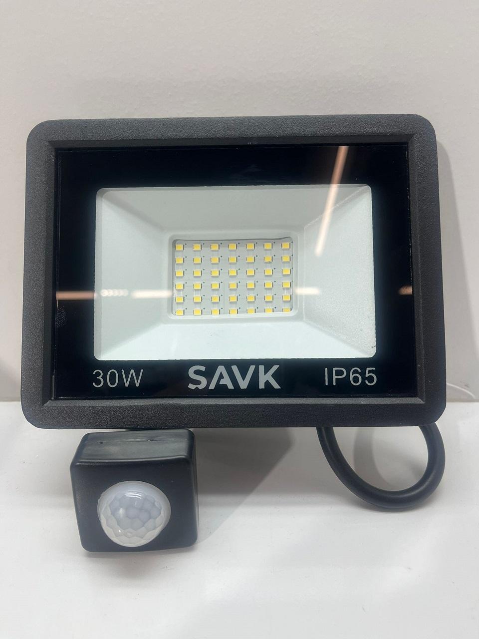 Sensörlü LED Projektör 30 Watt 6500k Beyaz Işık Şavk - 766.67 TL + KDV